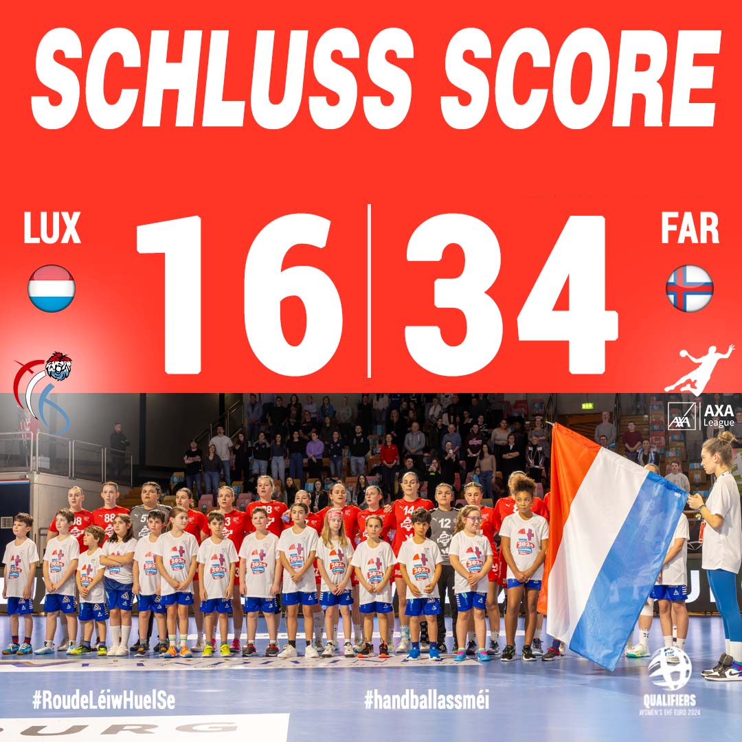 FLH - Letzebuerger Handballfederatioun: Women's EHF EURO 2024 ...